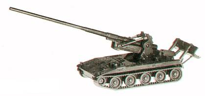 Self-Propelled 175-mm Gun, M-107 Z-137