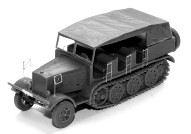 SdKfz 8, Ausf DB 7, 12 Ton Halftrack, 1938
